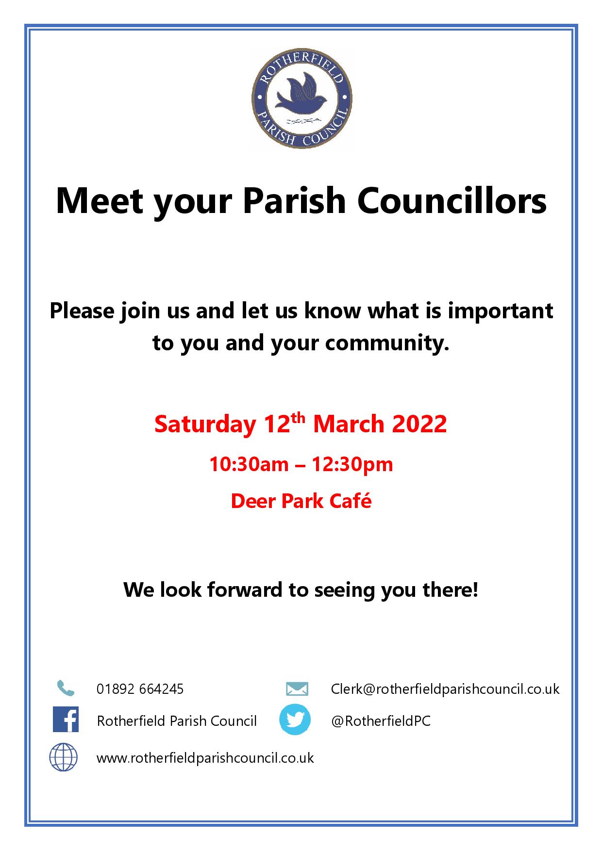 Drop-In Surgeries – Rotherfield Parish Council